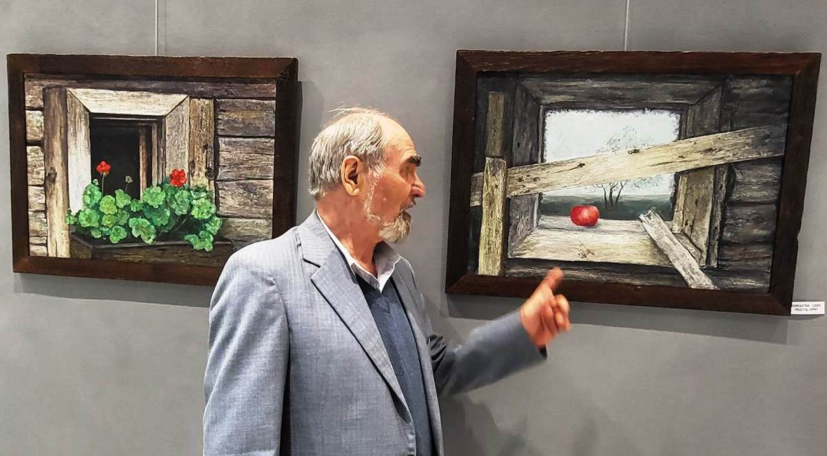 Pictură Aurel Stanciu la Sinagoga Neologă Sion: Ferestre spre Oradea ...